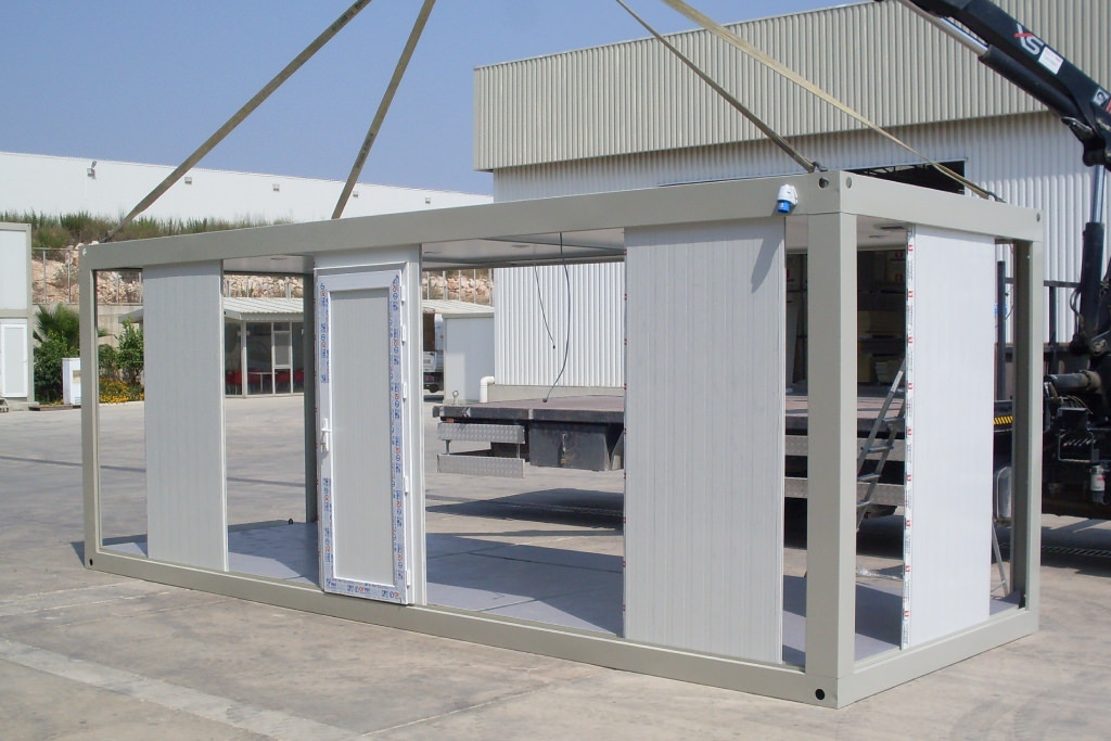 Con-imex Living Containers. FLATPACKED MODULAR DEMOUNTABLE CONTAINERS