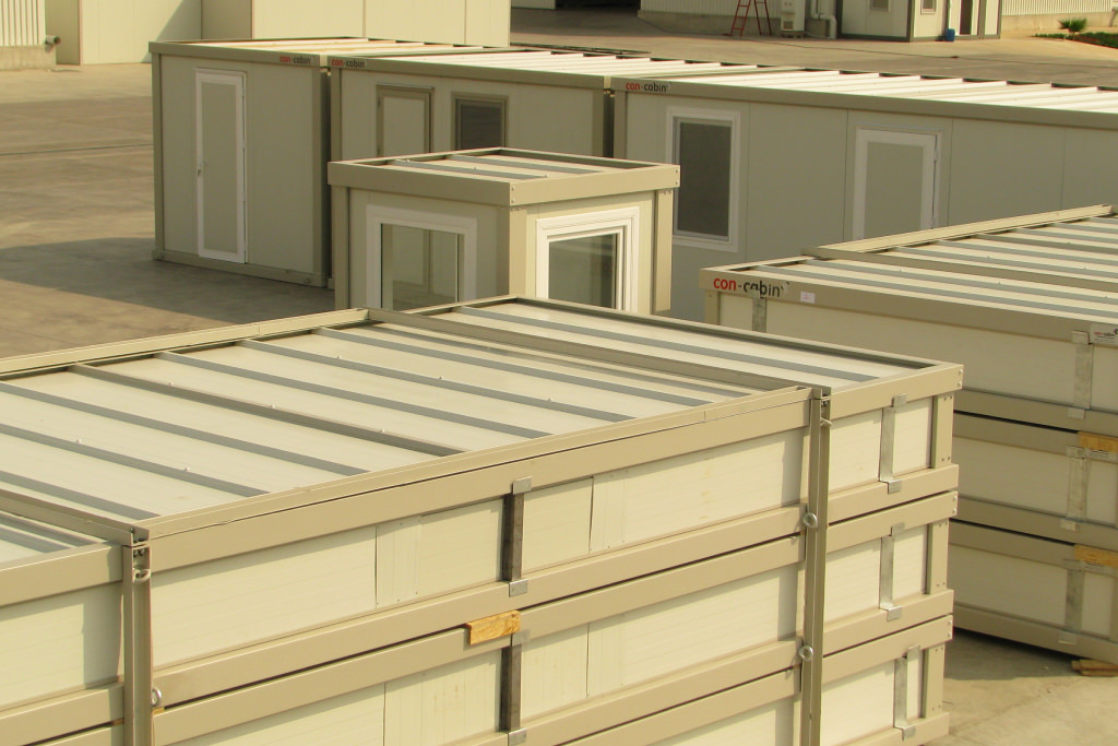 Con-imex Living Containers. FLATPACKED SINGULAR DEMOUNTABLE CONTAINERS