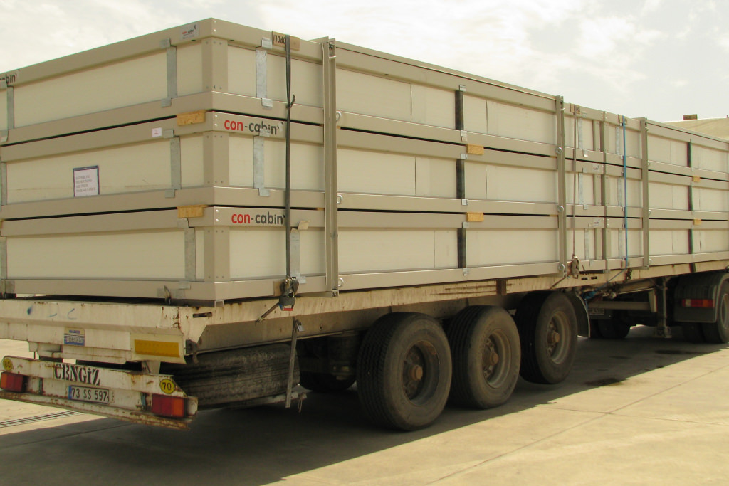 Con-imex Living Containers. FLATPACKED SINGULAR DEMOUNTABLE CONTAINERS