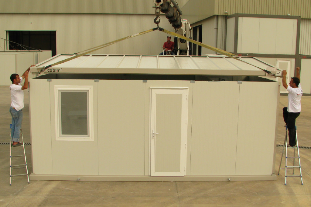 Con-imex Living Containers. FLATPACKED SINGULAR DEMOUNTABLE CONTAINERS